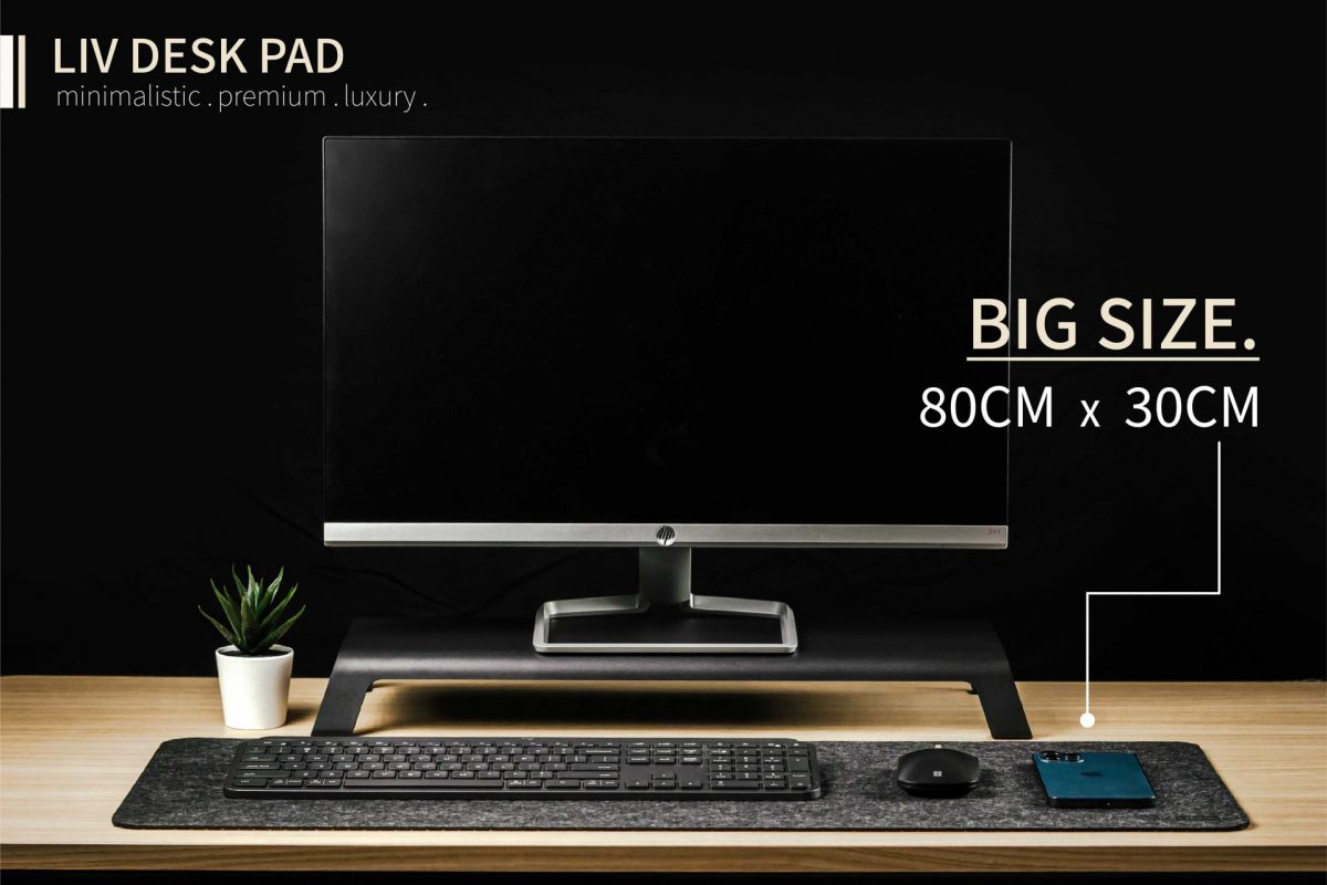 แผ่นรองเมาส์ขนาดใหญ่ LIV Desk Pad - LIV Official: Redefining Your ...