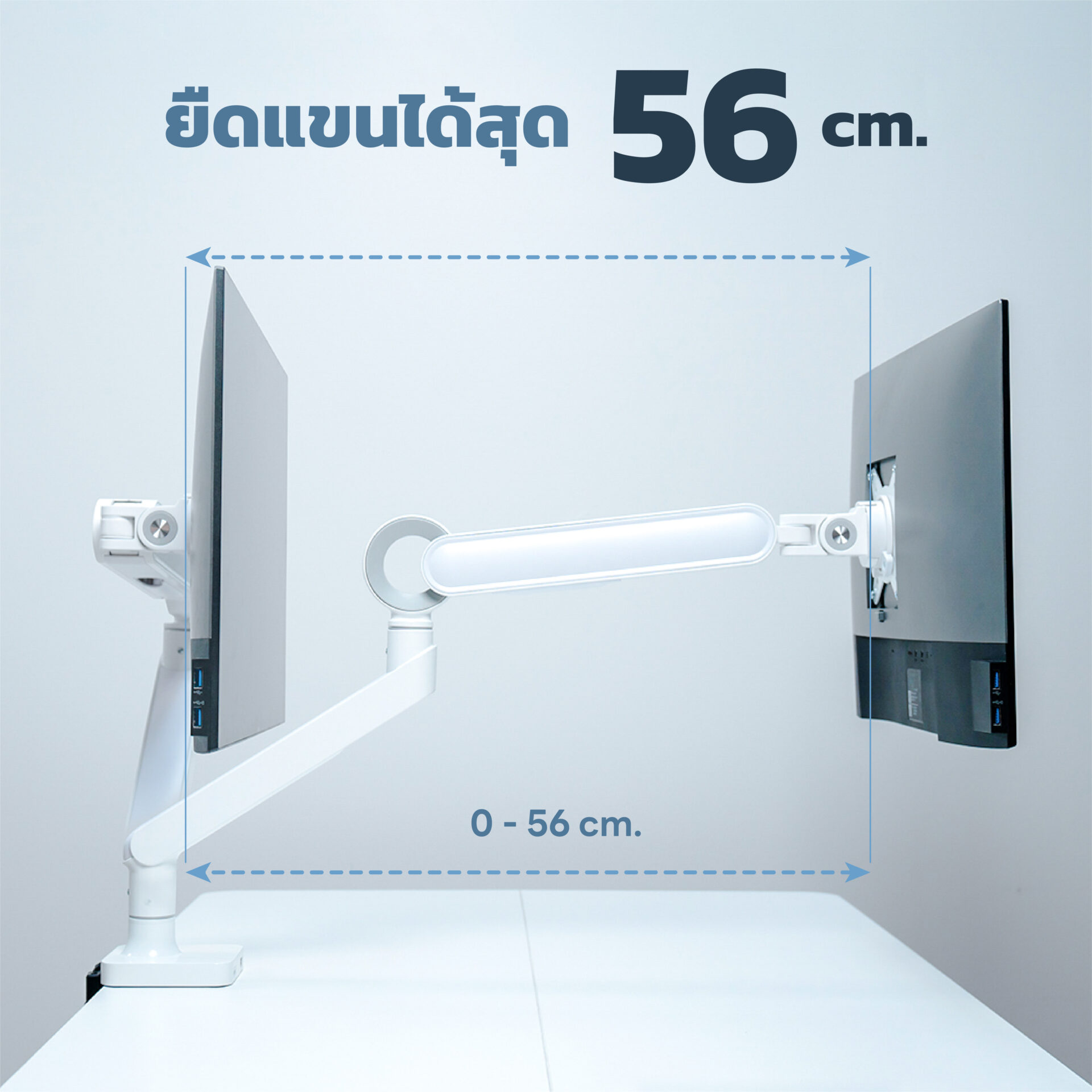 แขนจับจอ Liv O-Ring Single Monitor Arm - Liv Desk | Smart Productive ...